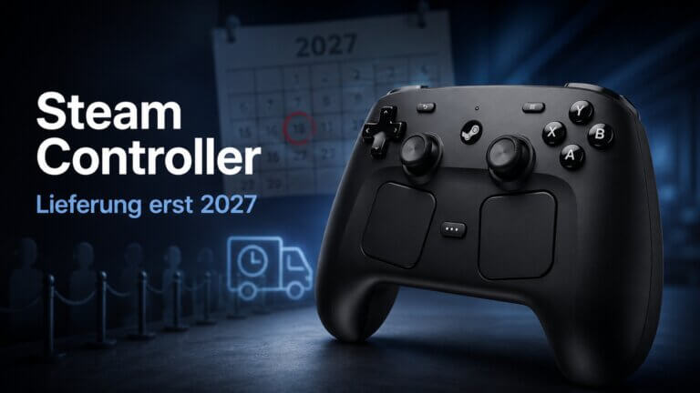 Valve Steam Controller: Wer heute bestellt, wartet wohl bis 2027